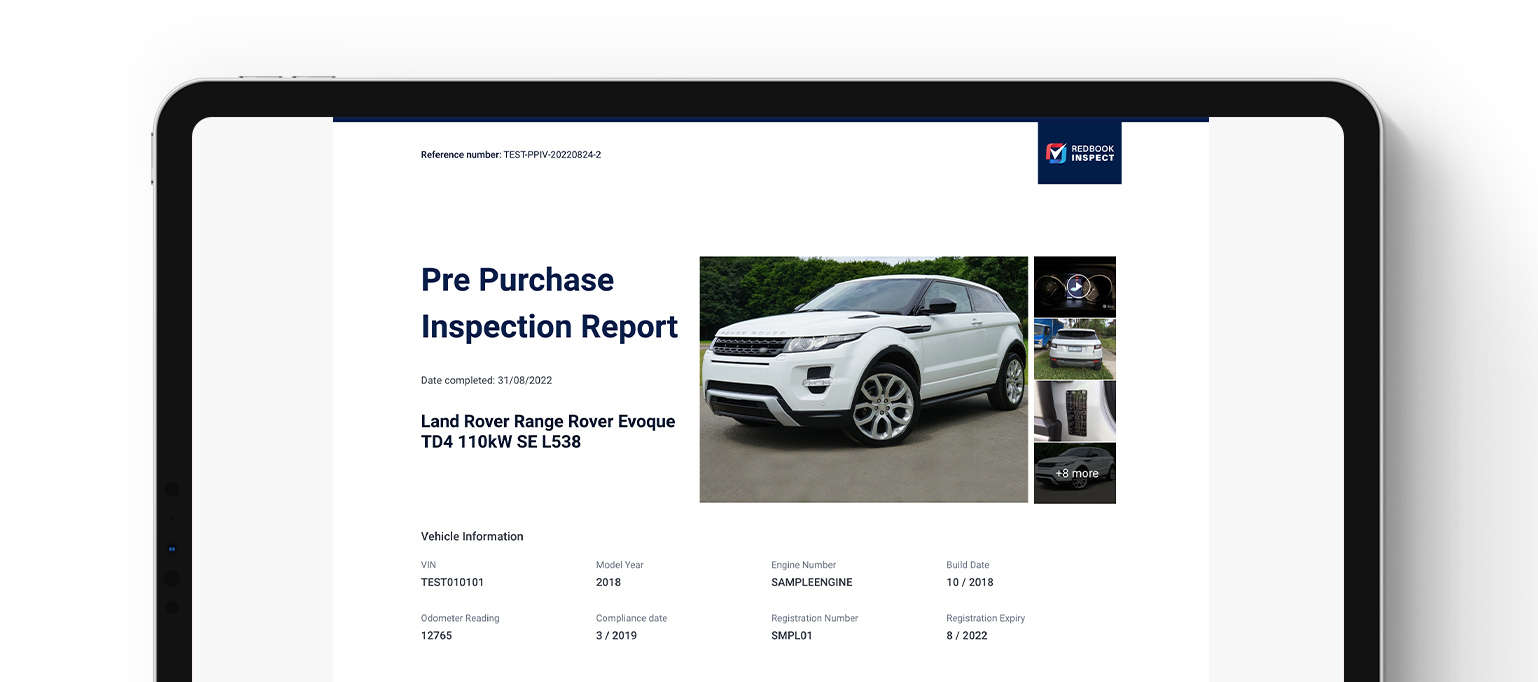 Car pre-purchase inspection - Buy with confidence | RedBook Inspect