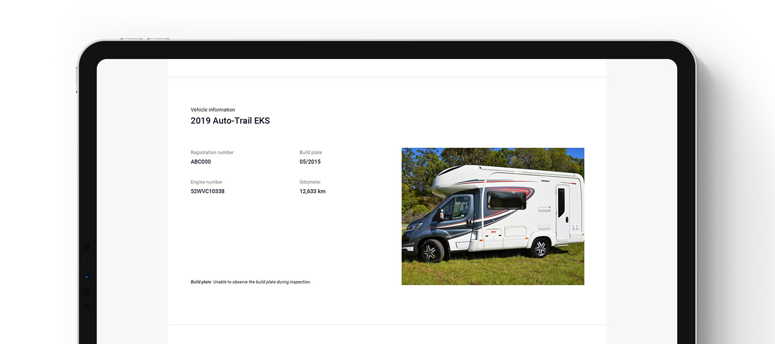 Caravan pre-purchase inspection - Buy with confidence | RedBook Inspect